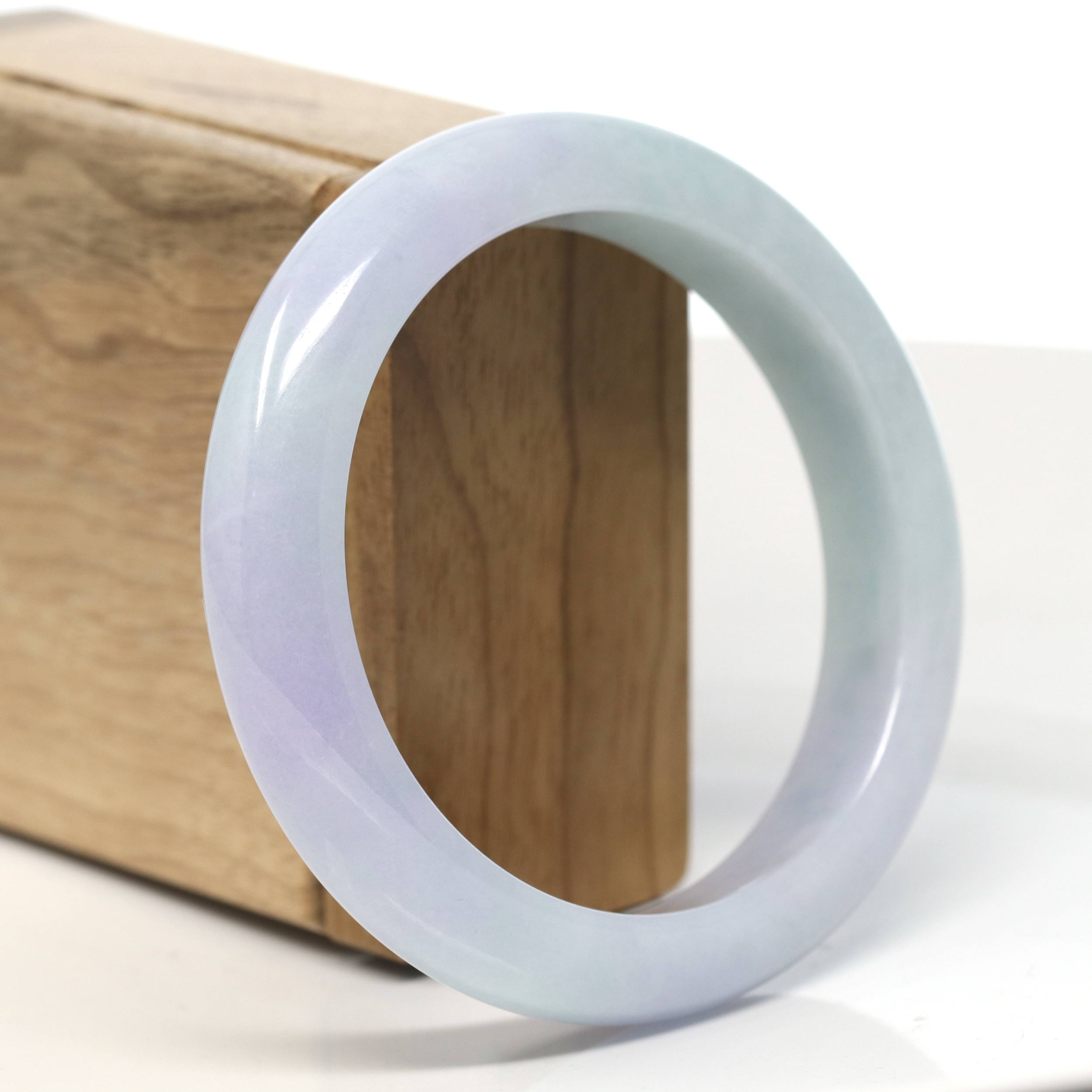 Baikalla Natural Jadeite Jade Bangle Bracelet (58.7 mm) #T832 – BKLA