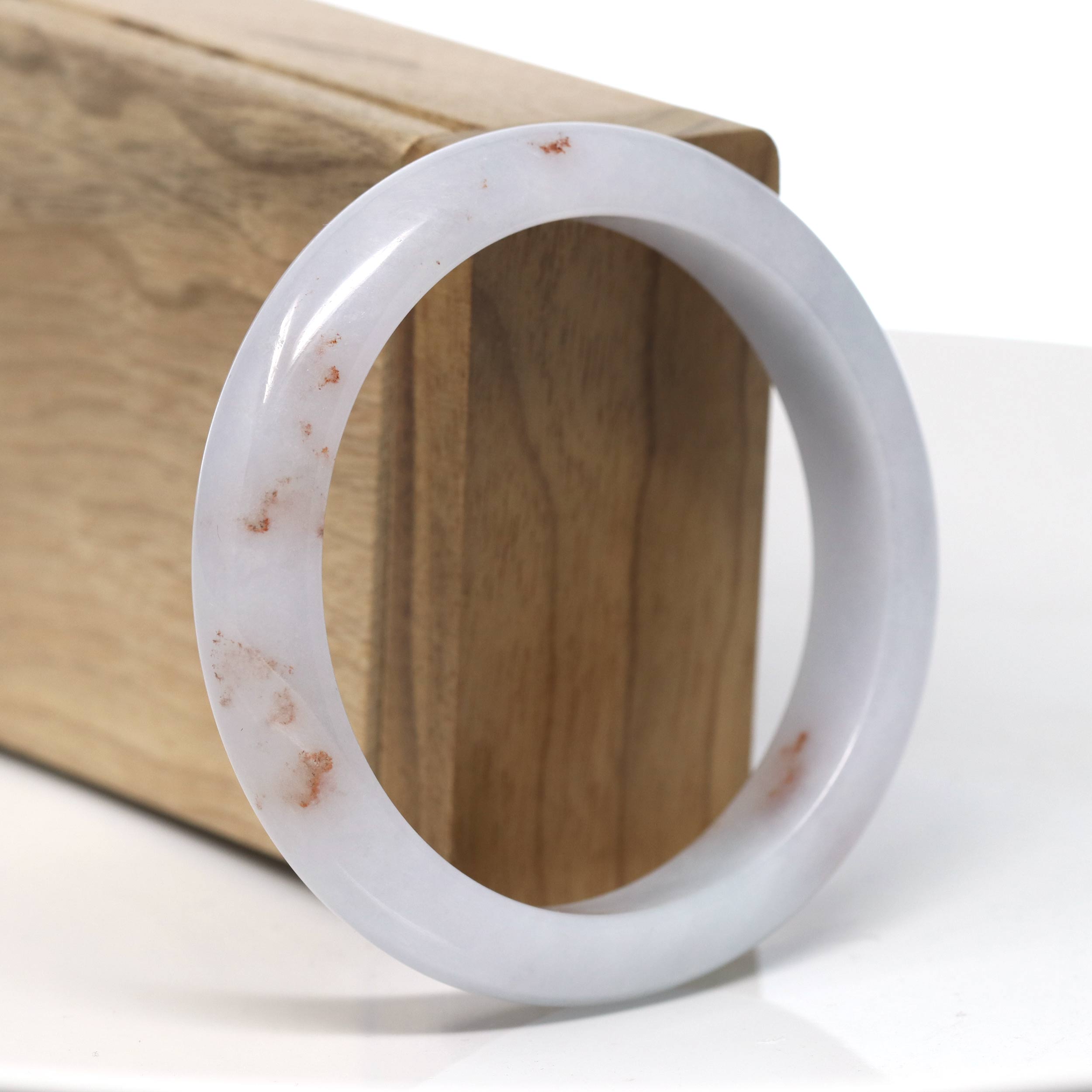 Baikalla Natural Light Lavender "SaJin" Gold Dust Jadeite Jade Bangle ...