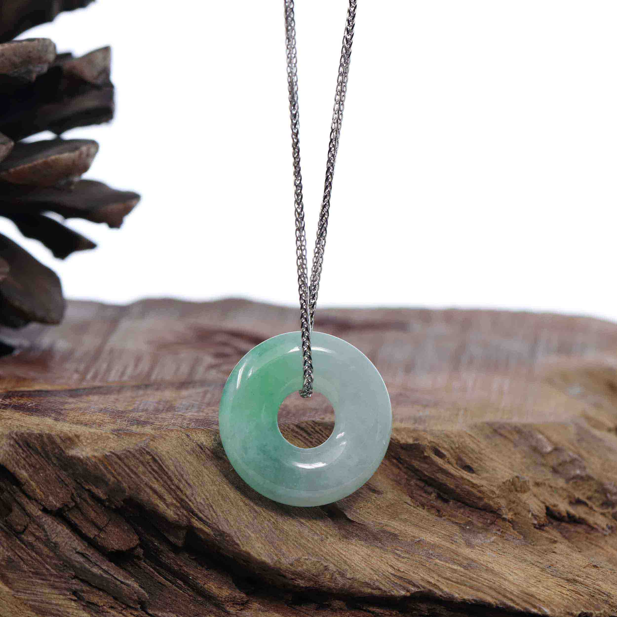 Jadeite Jade Lucky KouKou Pendant Necklace | Real Jade Jewelry – BKLA
