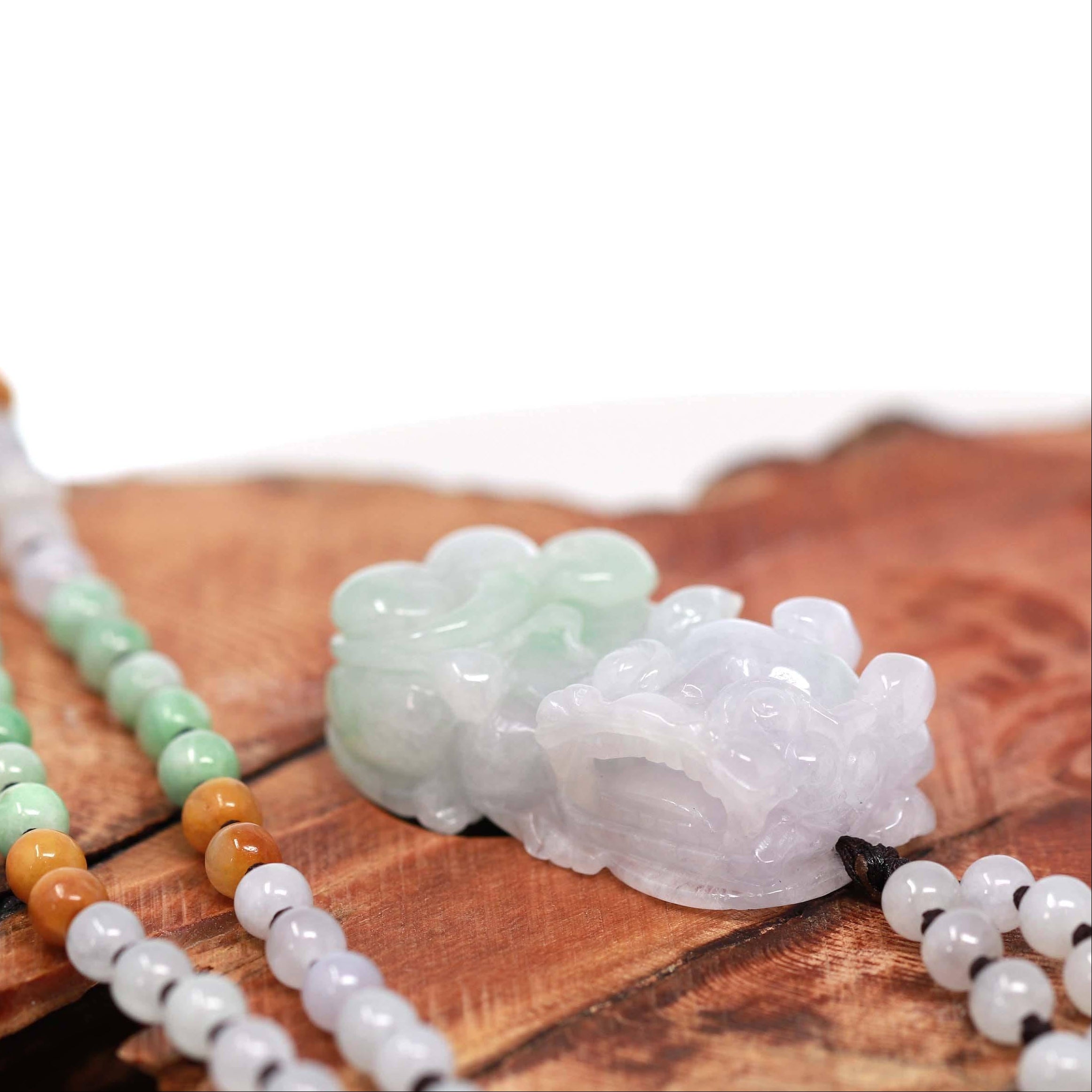 Pi Xiu Genuine Burmese Green Jadeite Jade PiXiu Pendant Necklace ...