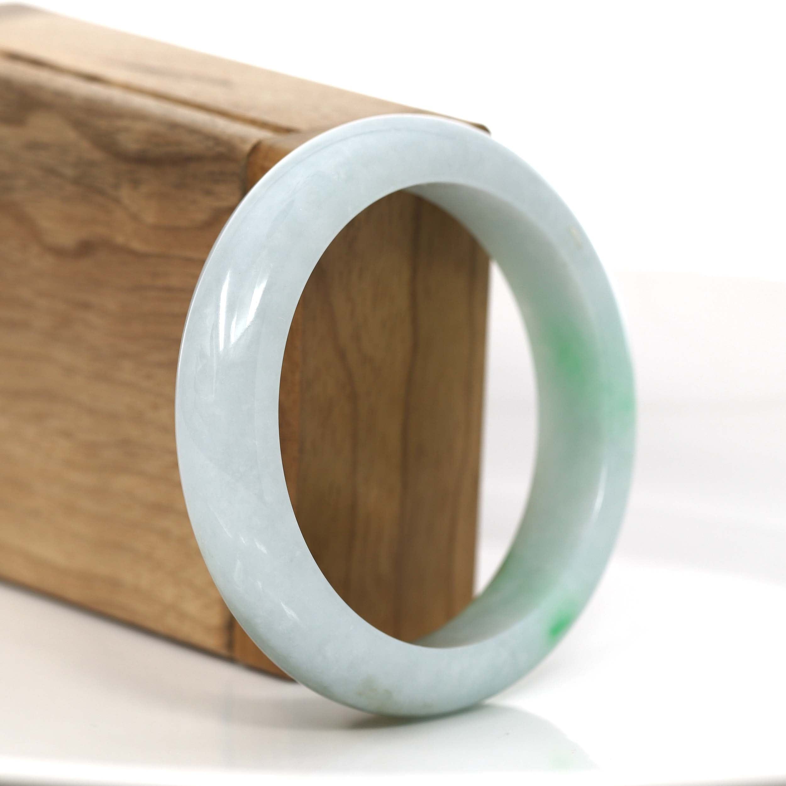 Real Jadeite Jade Bangle Bracelet | Natural A Jadeite Jade Jewelry – BKLA