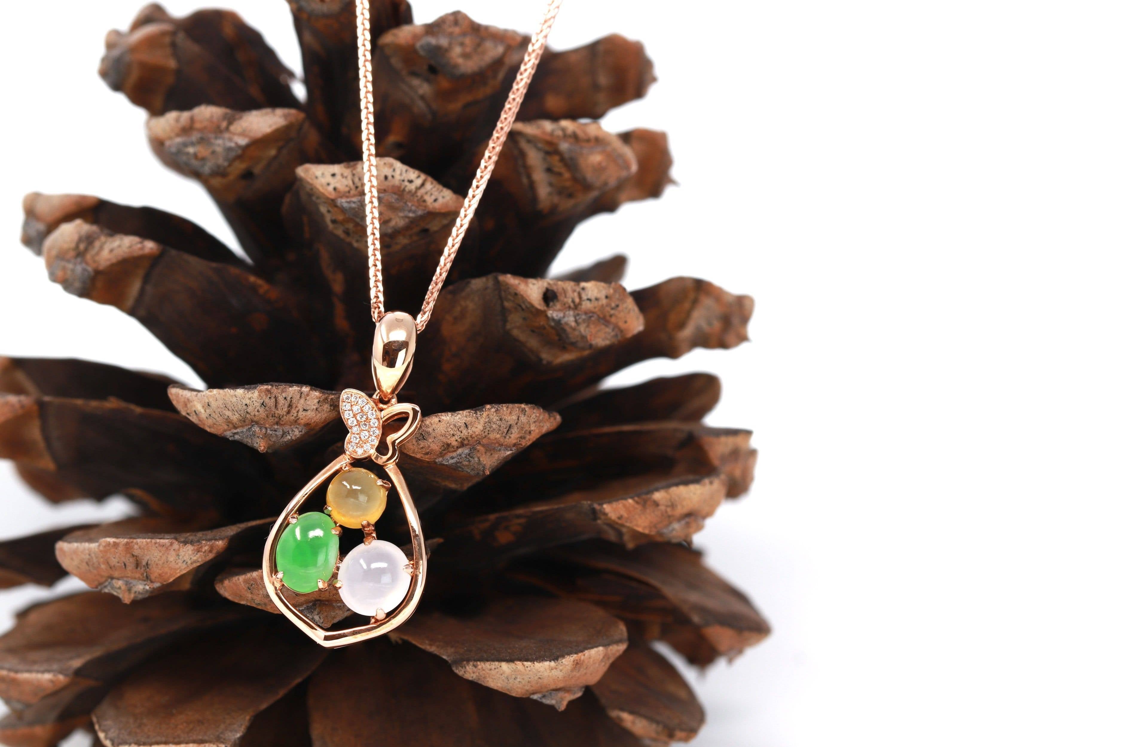 Jadeite Jade Pendant Necklace | Genuine jadeite jade jewelry | Baikalla ...