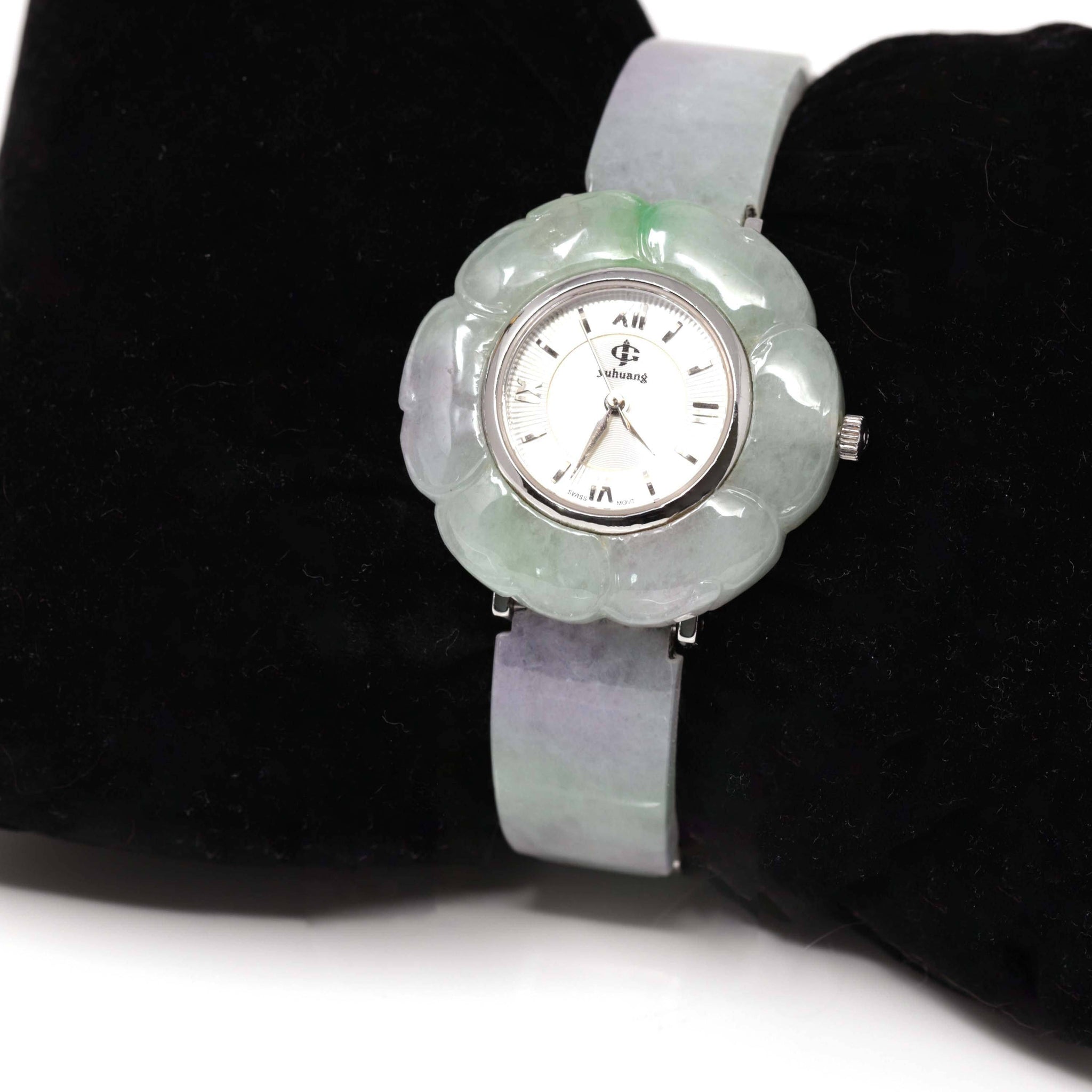 Lavender Jade Watch For Men Women | Real Jadeite Jade Watch | Baikalla.com
