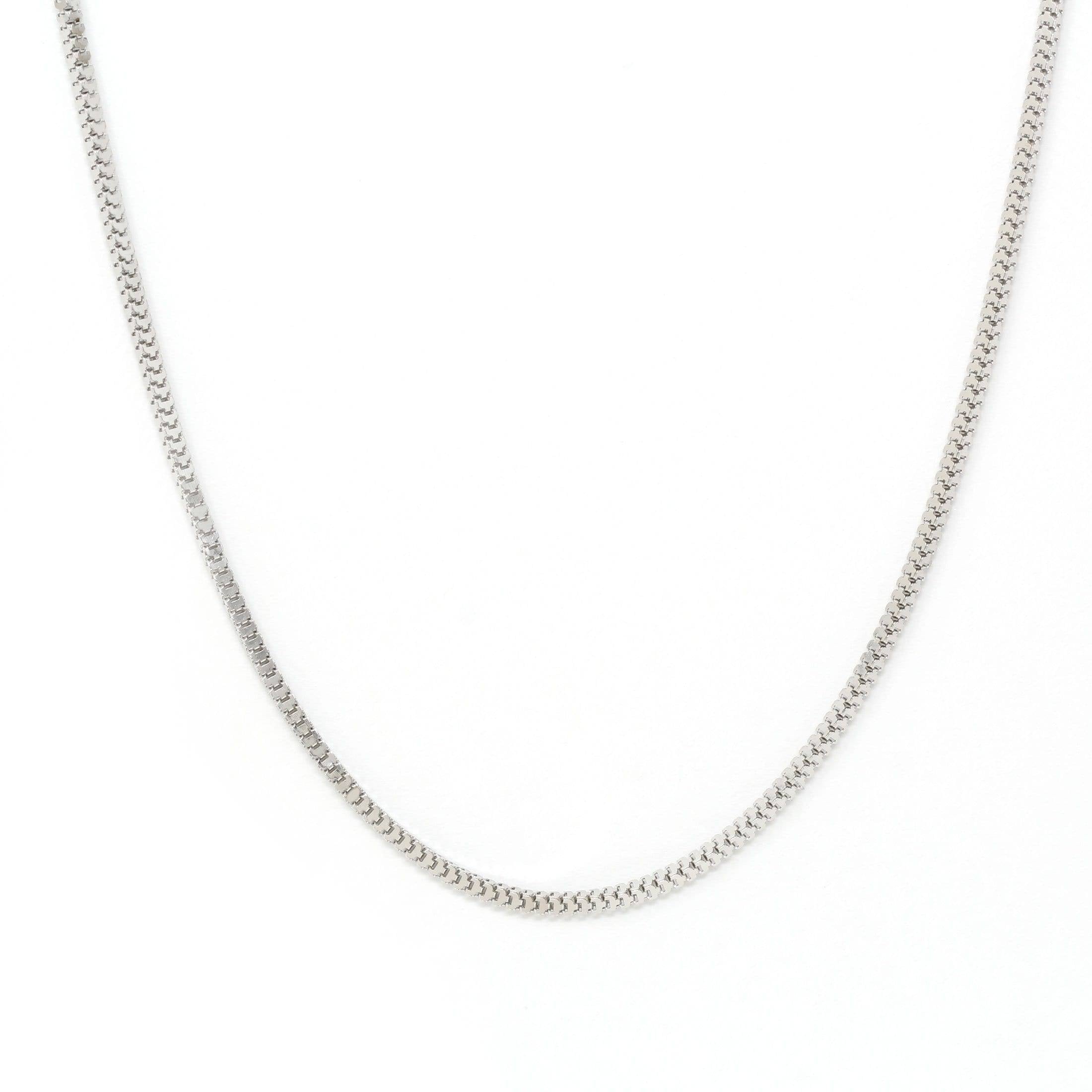 Italian Sterling Silver Box Chain 20 inch ( 1.5 mm ) – BKLA